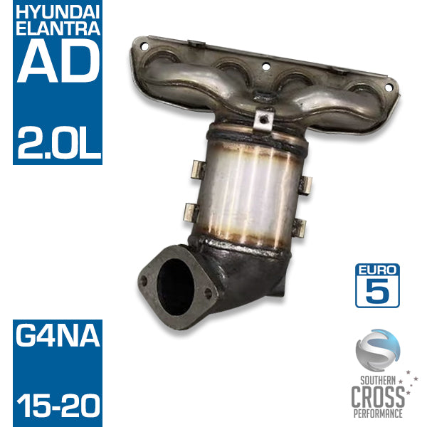 AD HYUNDAI Elantra 2.0L G4NA Manifold Catalytic Cat Converter SCPMCV11 – Southern Cross Performance