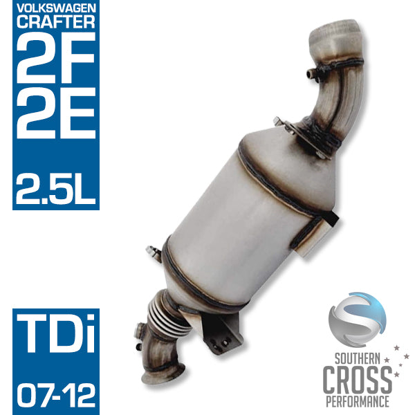VOLKSWAGEN Crafter 2F 2E 2.5L TDi Diesel Particulate Filter SCPDPF022 ...