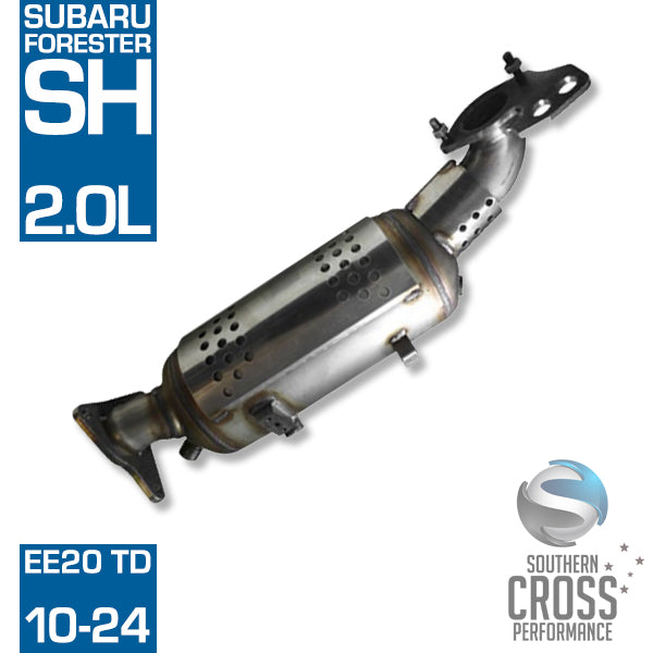 SH SUBARU Forester 2.0L EE20 Bolt-on Diesel Particulate Filter SCPDPF0 ...