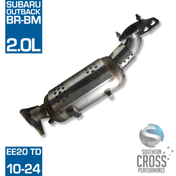 BR BM SUBARU Outback 2.0L EE20 Bolt-on Diesel Particulate Filter SCPDP ...