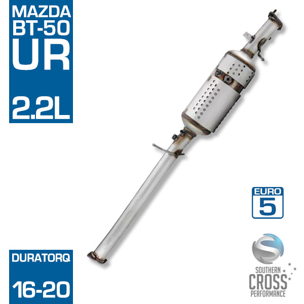 UR MAZDA BT-50 2.2L Bolt-on Diesel Particulate Filter SCPDPF200 ...