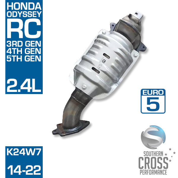 HONDA Odyssey 2.4L K24W7 3rd 4th 5th GEN Catalytic Cat Converter SCPMC ...