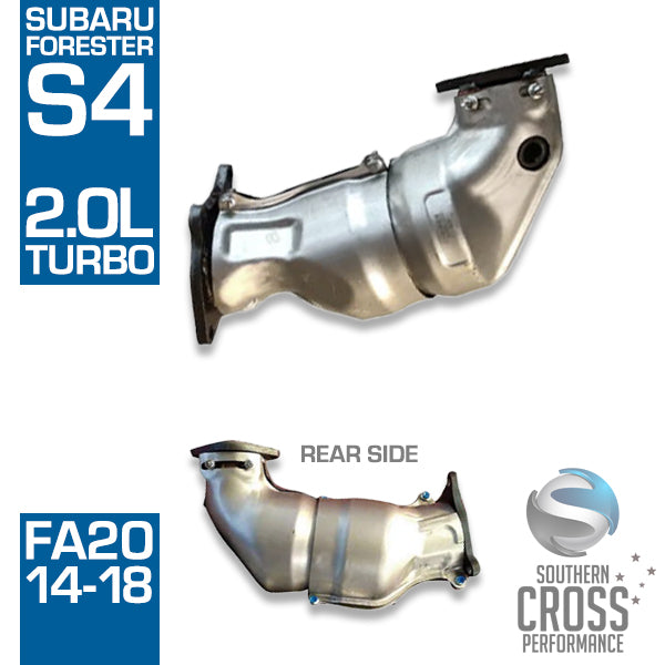 SJ S4 SUBARU Forester 2.0L TURBO Manifold Catalytic Cat Converter SCPM ...