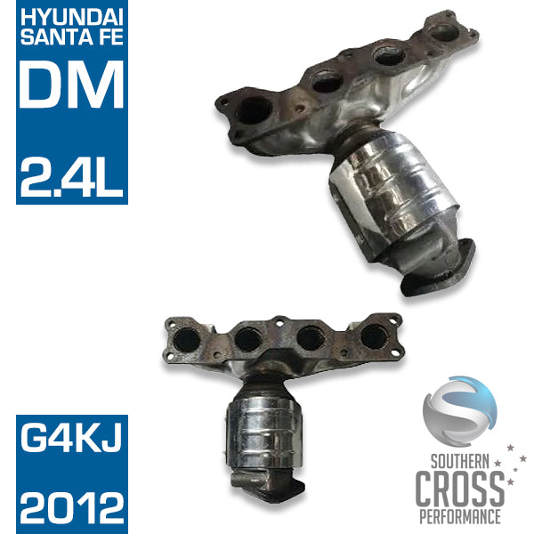 DM HYUNDAI Santa Fe 2.4L G4KJ Manifold Catalytic Cat Converter SCPMCV7 ...