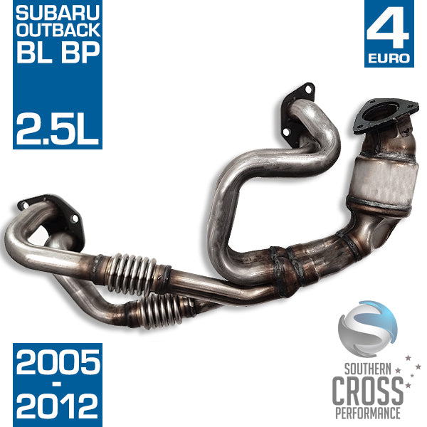 BL BP SUBARU Outback EJ 2.5L EURO4 Manifold Catalytic Cat Converter SC ...