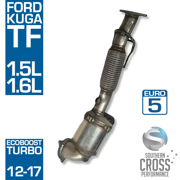 TF FORD Kuga 1.5L 1.6L Ecoboost Manifold Catalytic Cat Converter SCPMC ...
